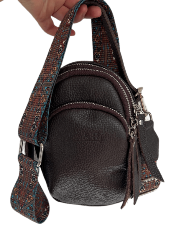 Gassi bag in brown | Handbag women | Genuine Leather | Lucy & Fly ...